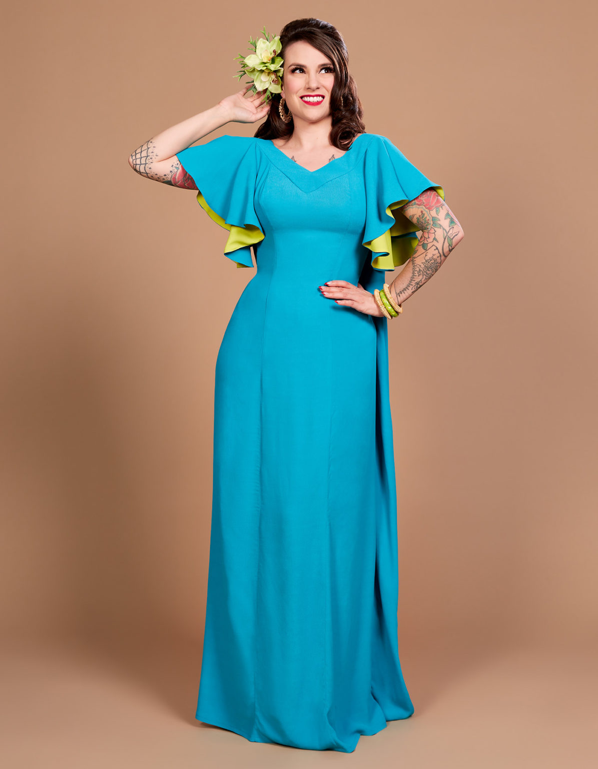 Waterfall Dress – Charm Patterns