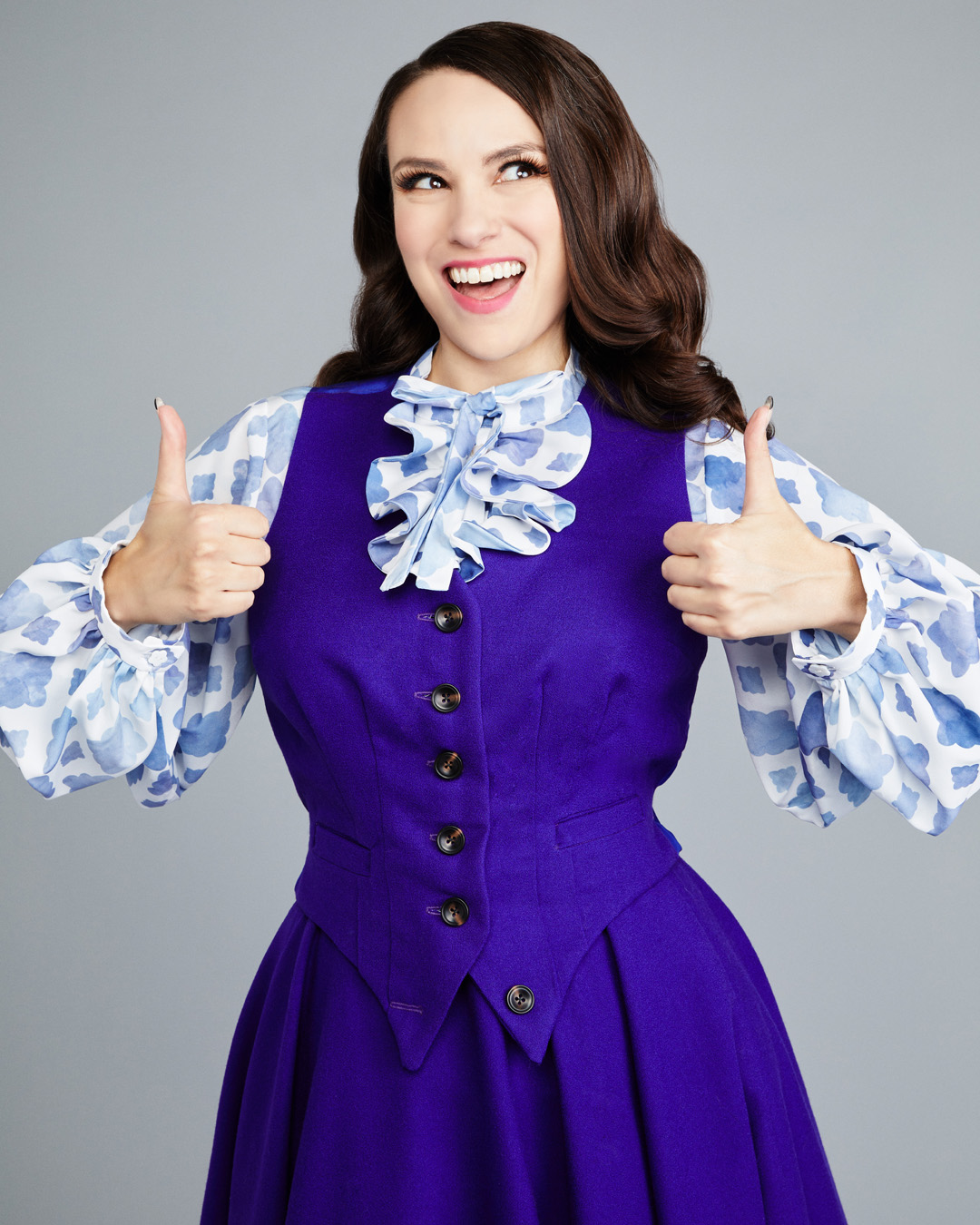 Janet from The Good Place Halloween Costume (with Free Jabot Pattern ...