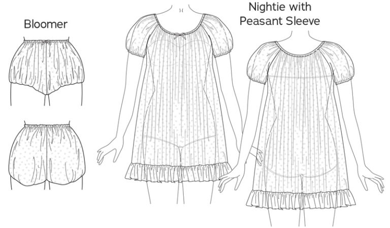 Frenchy Babydoll Expansion Pattern – Charm Patterns