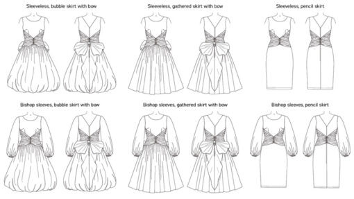 Betty Dress – Charm Patterns