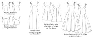 Barbara Bodice Pattern – Charm Patterns
