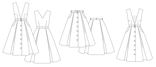 Charm School Uniform Pattern – Charm Patterns