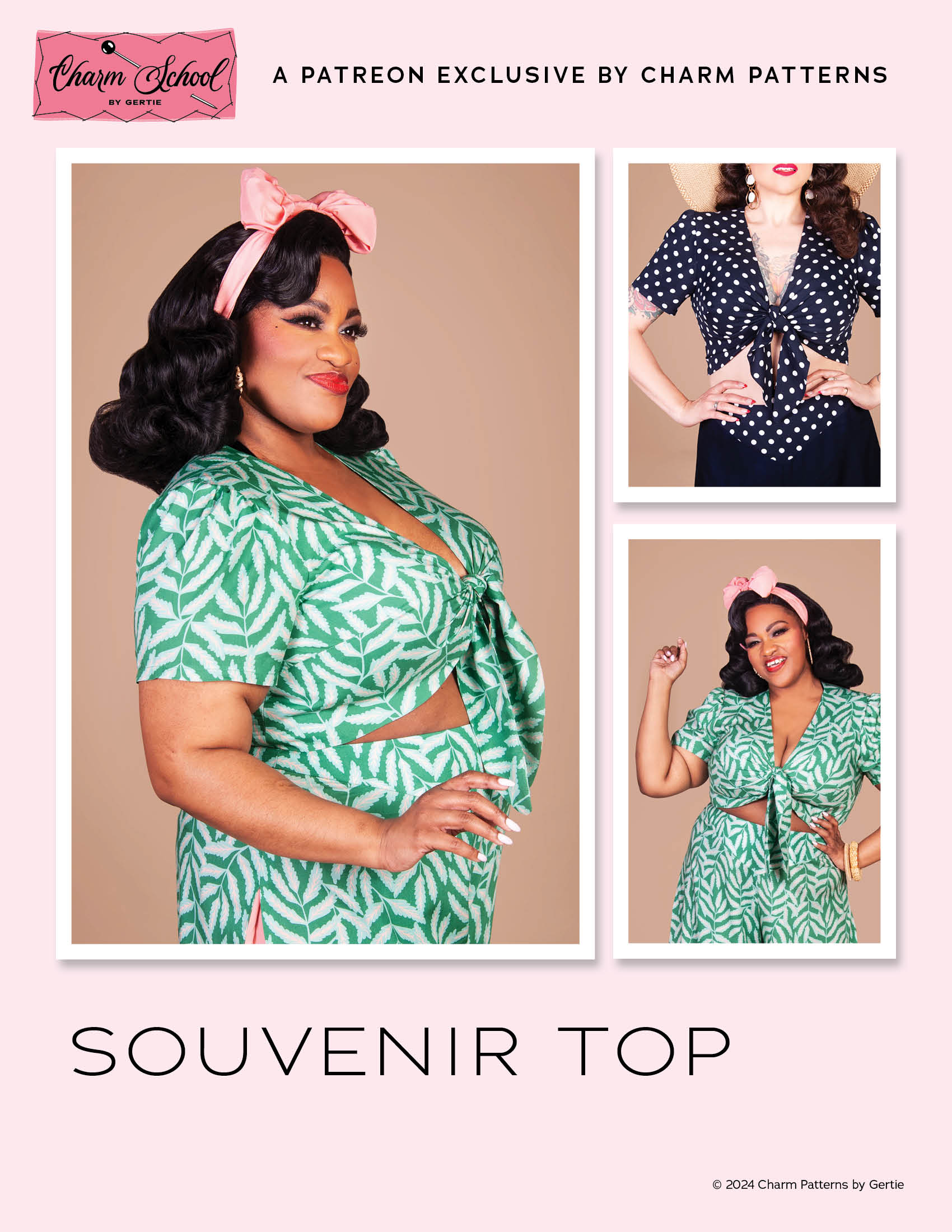 Charm Patterns – Vintage Glamour for the Modern Sewist