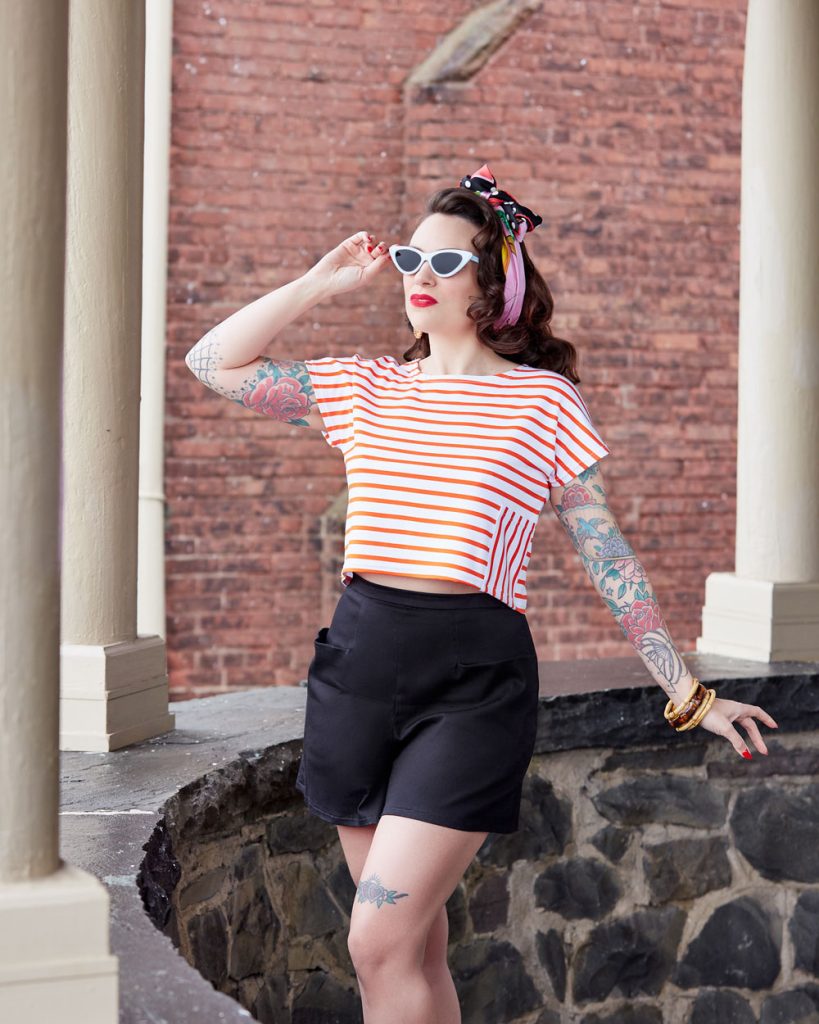 Midge Breton Top – Charm Patterns