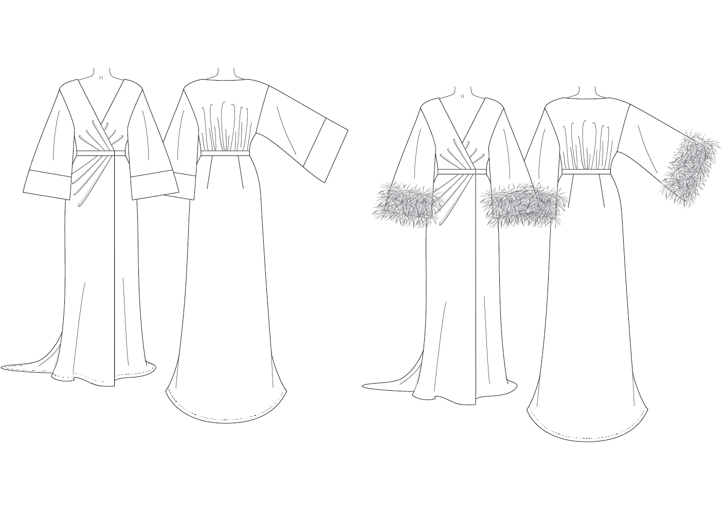 Hollywood Robe Pattern – Charm Patterns