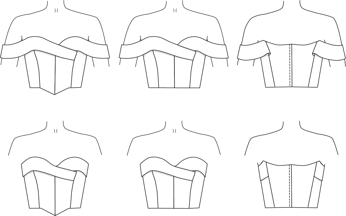 Landis Bodice – Charm Patterns