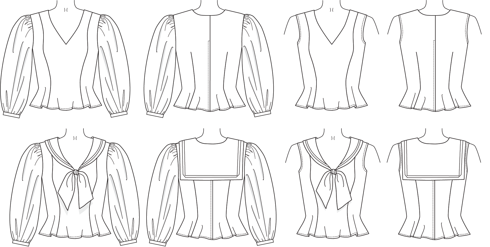 Mariner Bodice – Charm Patterns
