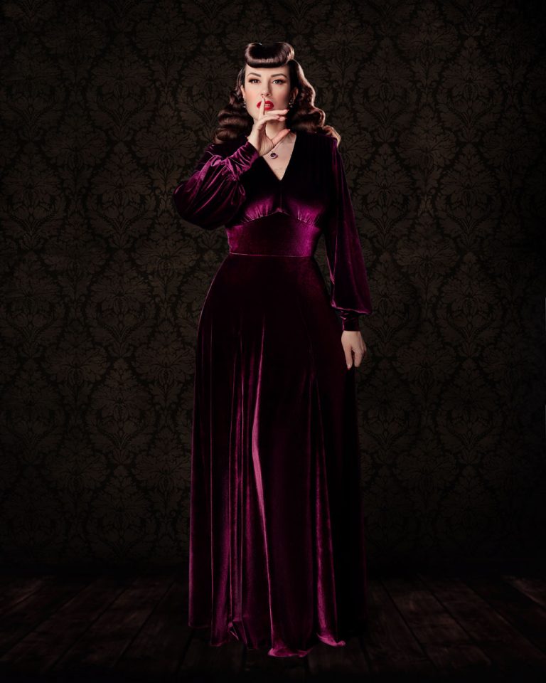 Society Dress – Charm Patterns